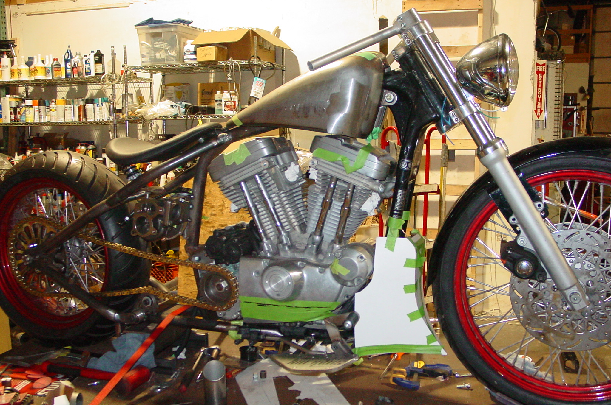 Jimmy's Harley Davidson Motorcycle | Midnight Hot Rods